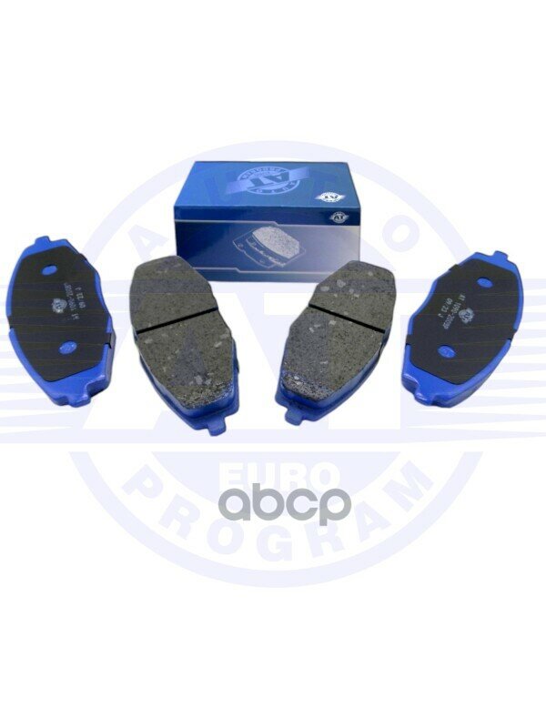 Колодки торм. диск. пер._DAEWOO LANOS 97- 1.4/1.5, MATIZ 98- 0.8/1.0, компл Auto Technologies Group AT 1090-200BP Auto Techno.