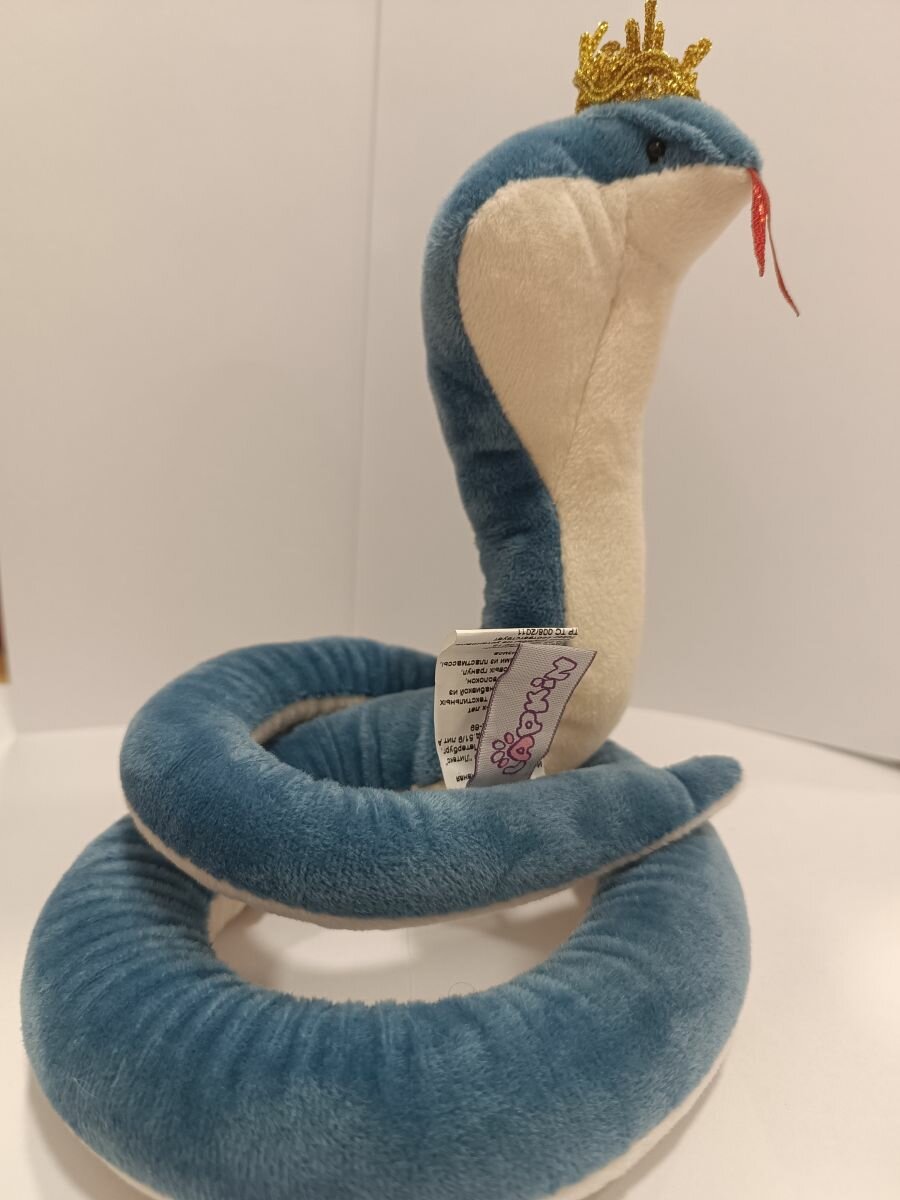 Кобра 90 см синяя, Lapkin