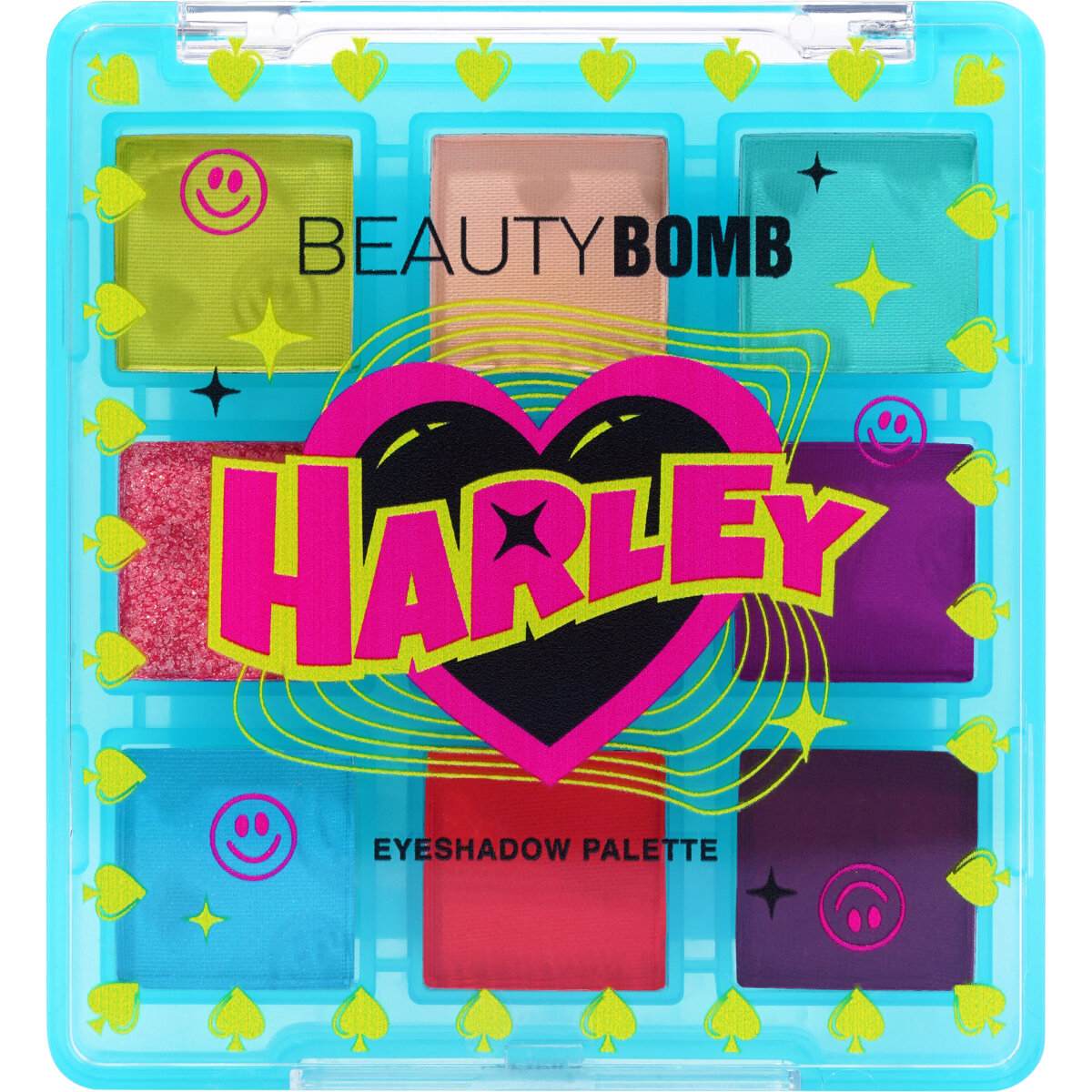 Палетка теней для век Beauty Bomb Harley Eyeshadow Palette 7 г