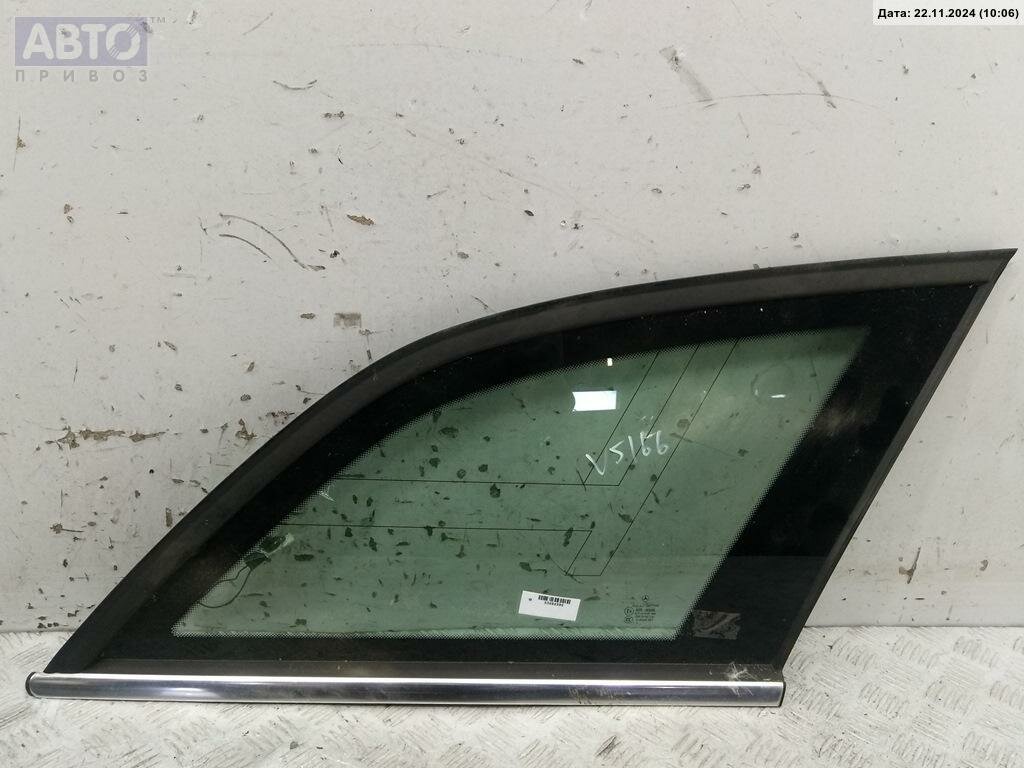 Стекло кузовное боковое заднее правое Mercedes C-Class W204 (2007-2015)