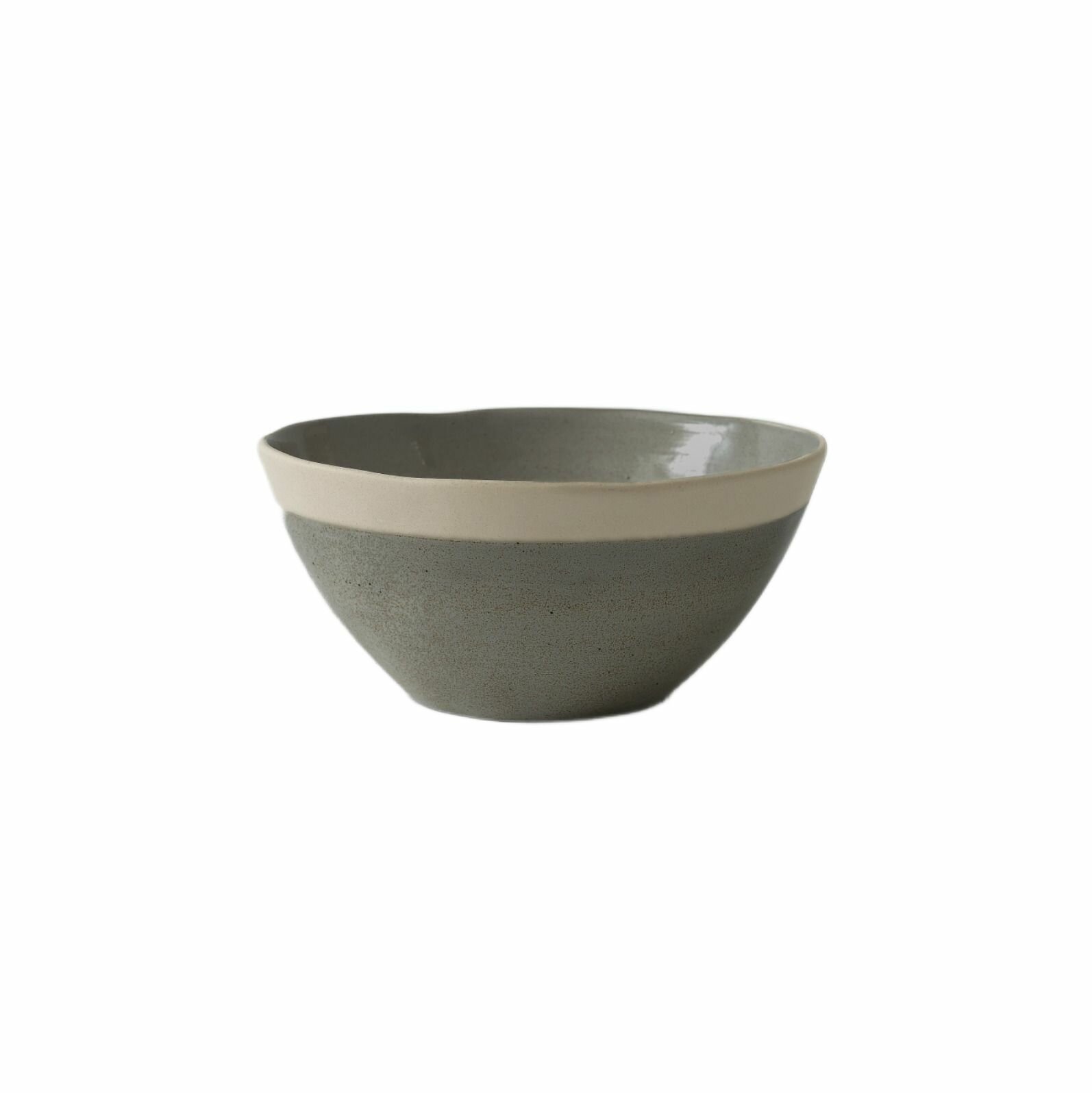 Салатник керамический HOME CHEF Sandy Grey, 21 см, темно-серый