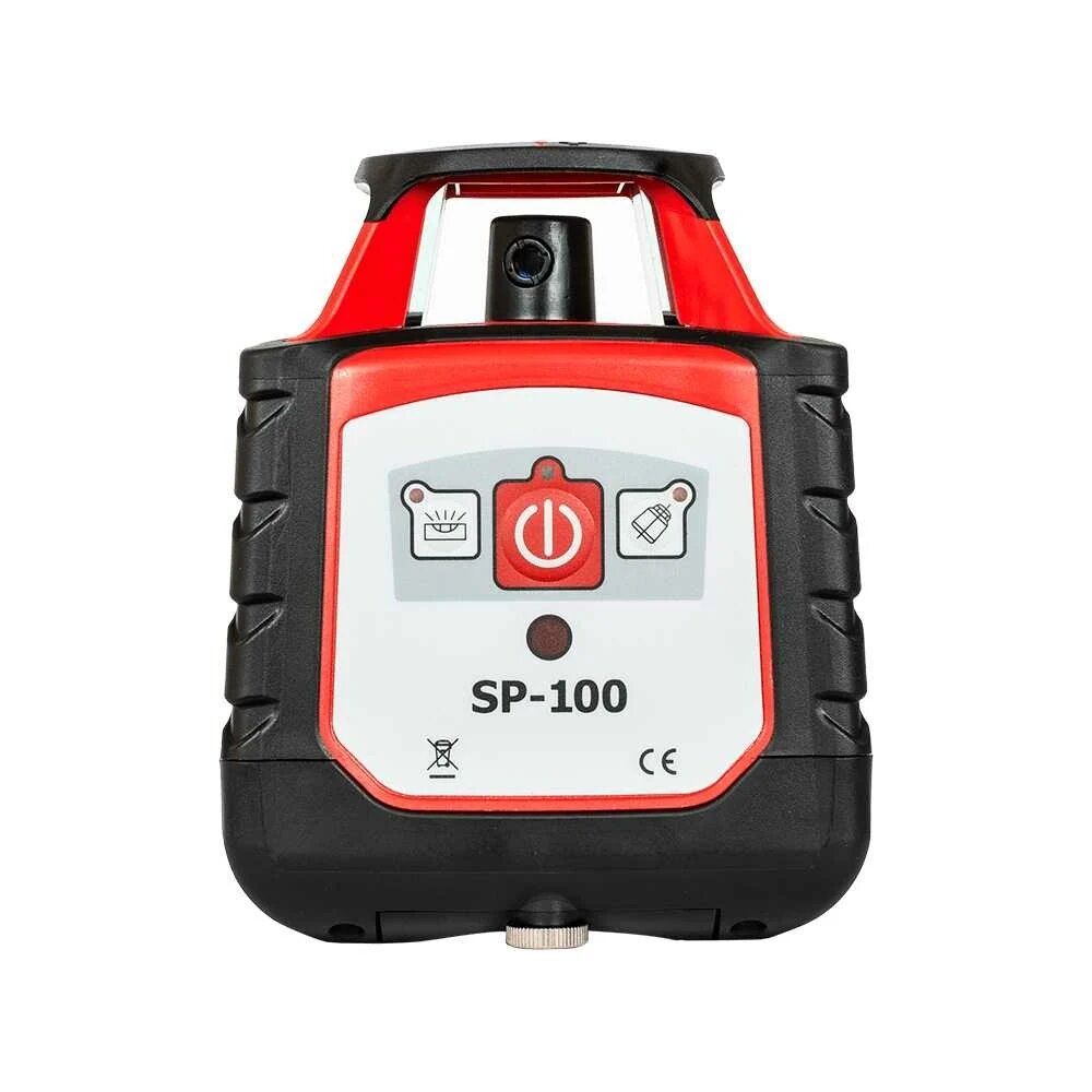 Лазерный нивелир RGK SP-100, для нивелирования на открытых и в закрытых пространствах