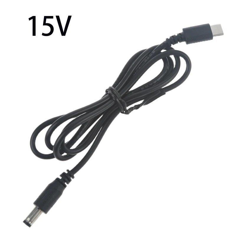 Кабель питания USB Type-C PD 9В 12В 15В 20В 1 м, 15V