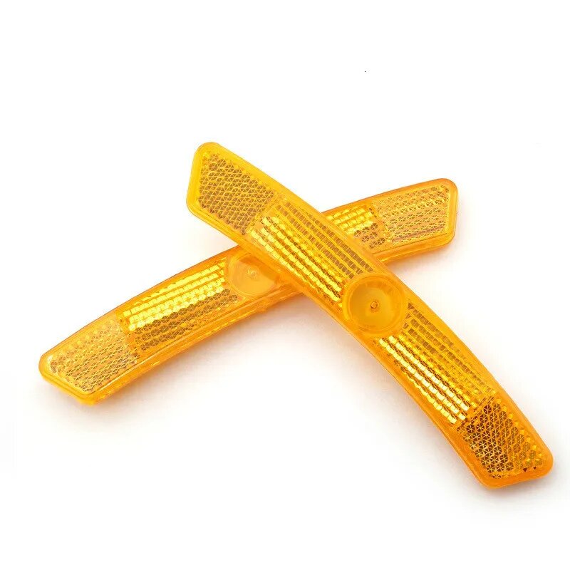 Светоотражатели для велосипедных спиц 2 шт. Желтый, Yellow-B