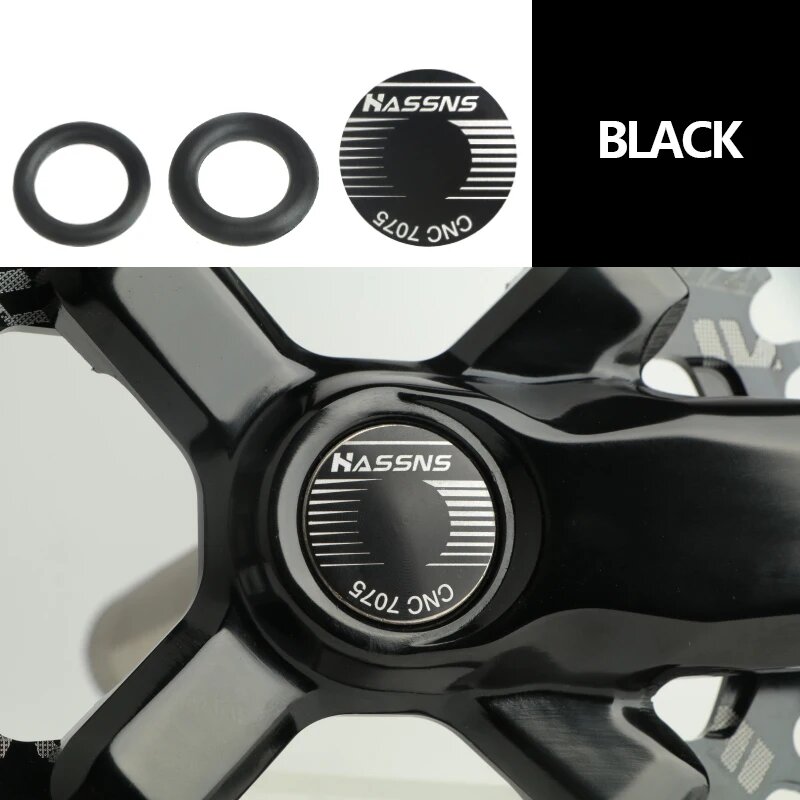 HASSNS Крышка для шатунов алюминиевая Dust plug black