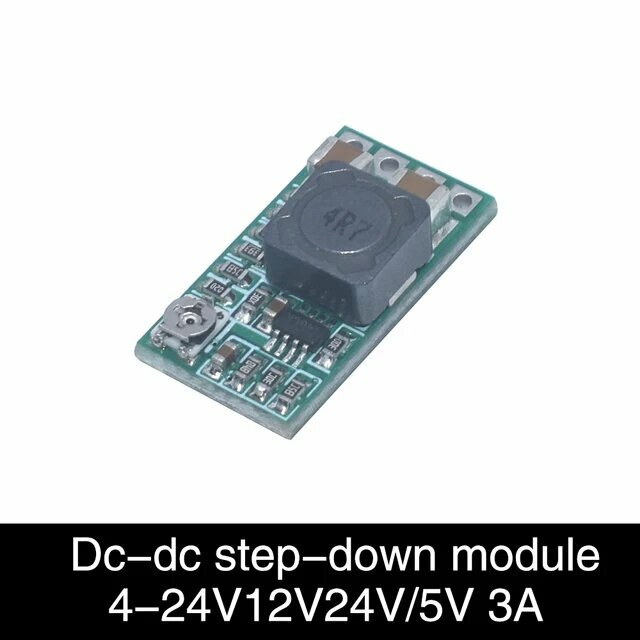 DC-DC понижающий модуль питания 4-24V/12V/24V/5V 3A