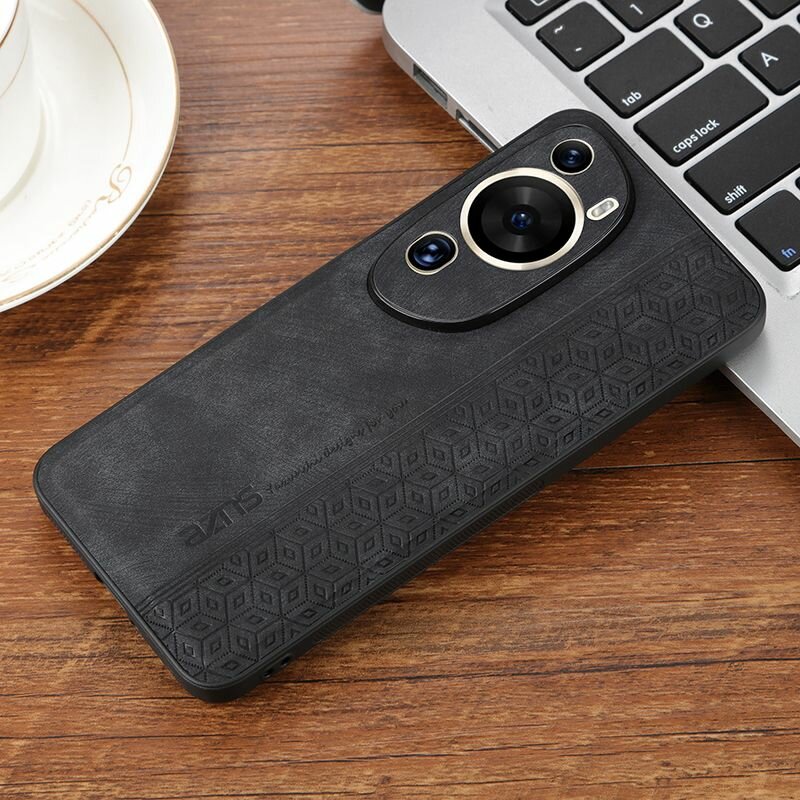 AZNS Защитный чехол для Huawei P60 Art / Хуавей P60 Art стой и стильный кожаный чехол