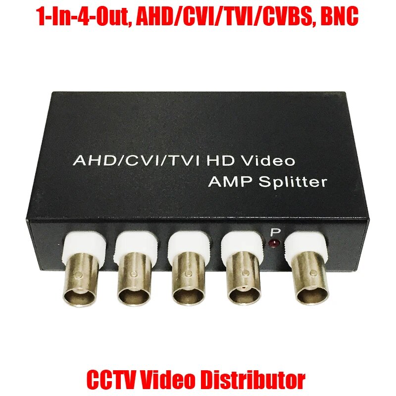 Видеораспределитель SankiView 1x4 AHD/CVI/TVI/CVBS 8Мп