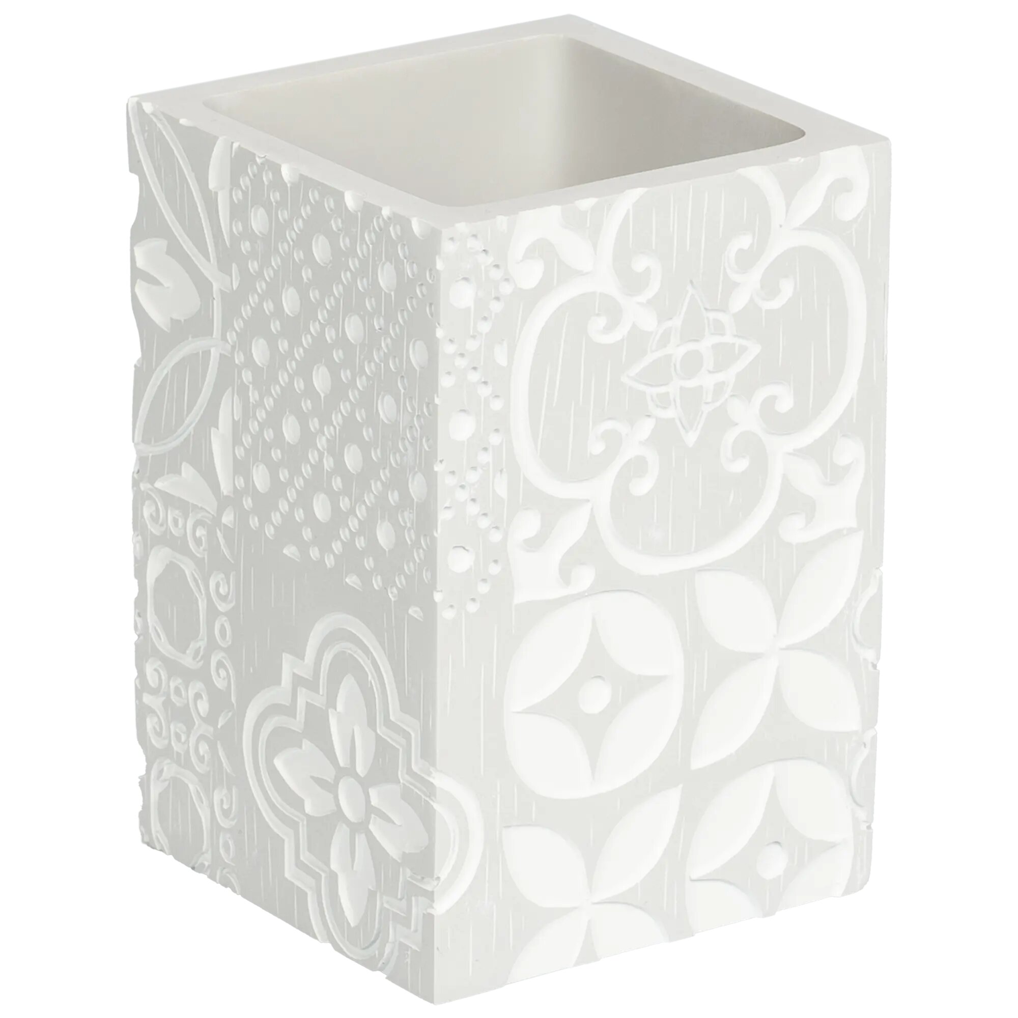 Vidage Даурия полирезин стакан для зубных щеток серого цвета, декоративная подставка