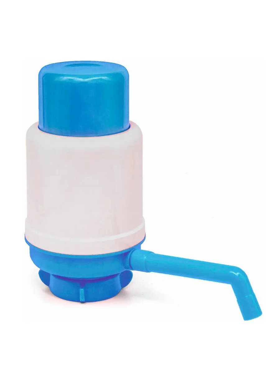 Помпа для 19л бутыли Aqua Work Дельфин Эко голубой