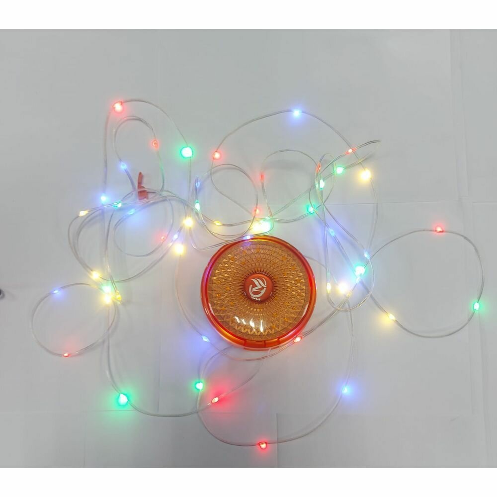 Фонарь туристический с гирляндой 7 метров c LED лентой зарядка от USB