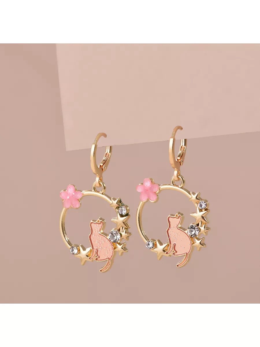 Серьги, эмаль