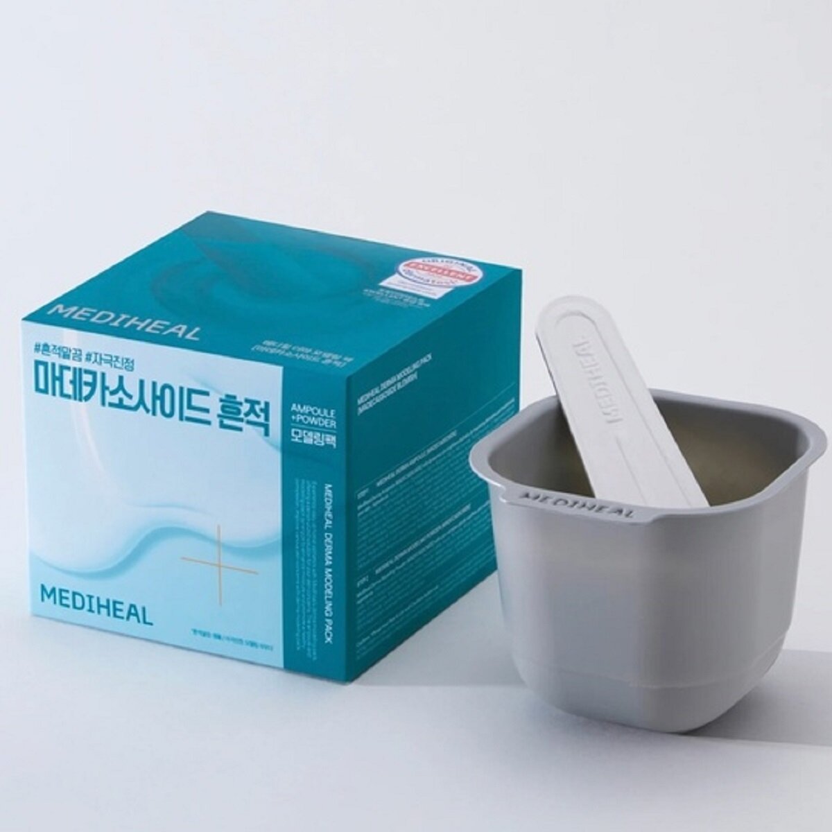 Mediheal Успокаивающая моделирующая маска с белой полынью Madecassoside Blemish Derma Modeling Pack Double set