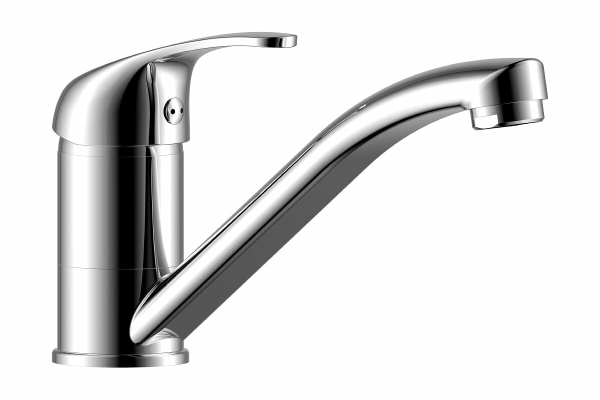 Rossinka Y35-22 Смеситель для кухни с высоким изливом и керамическим картриджем 360°