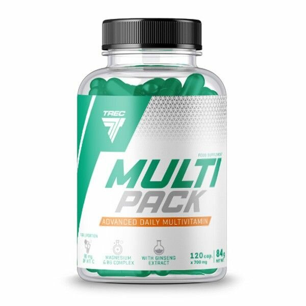 Trec Nutrition MULTI PACK мультивитамин для спорта, 120 капсул
