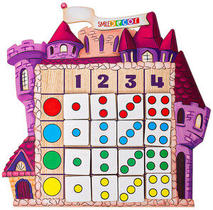 Игра (SmileDecor) Мировые головоломки Замок Логическая таблица (дерев.) (П836)