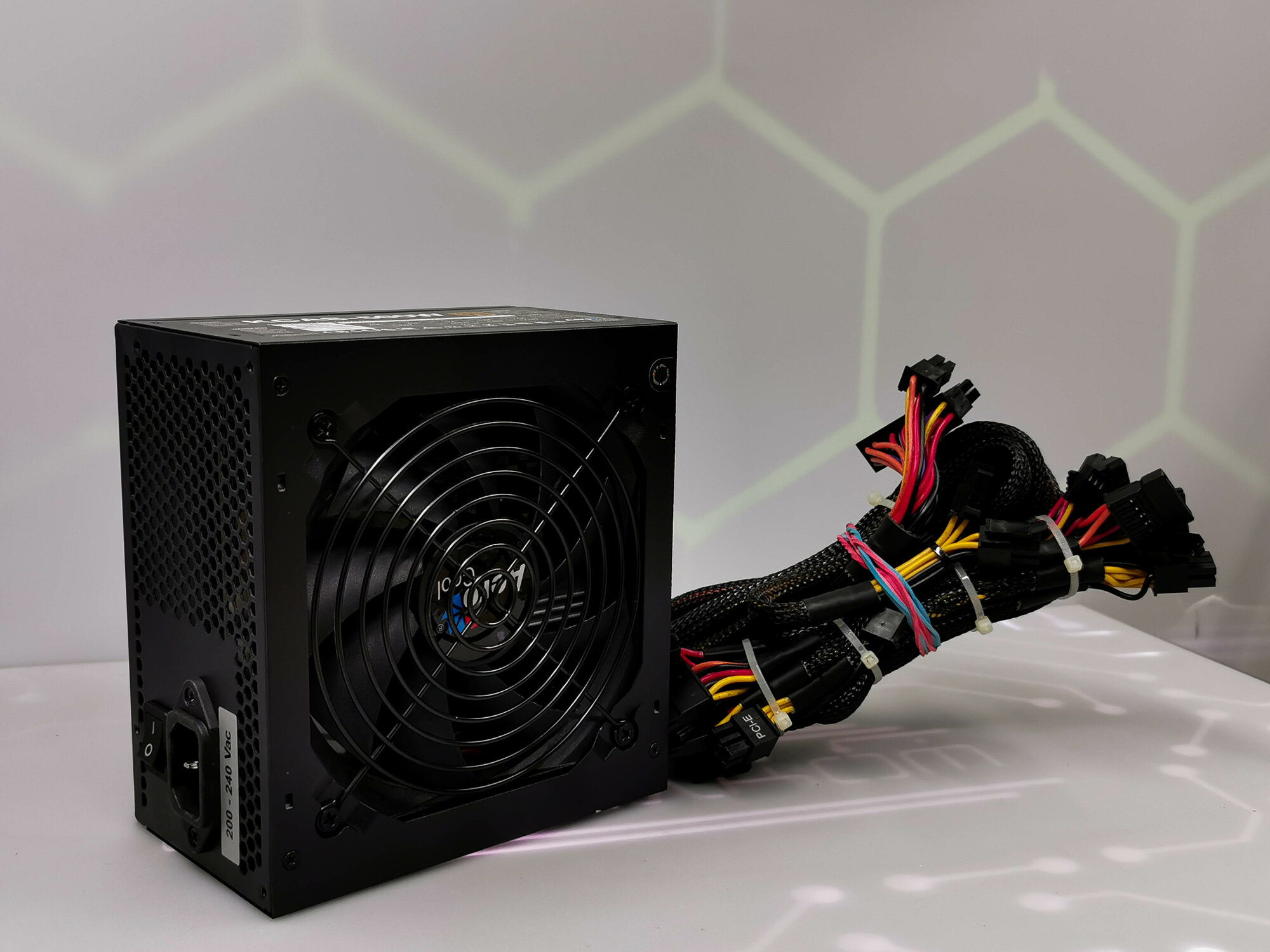 Блок питания Aerocool KCAS-500W PLUS (APS-KS500-A01) 80+ bronze ATX 120mm fan