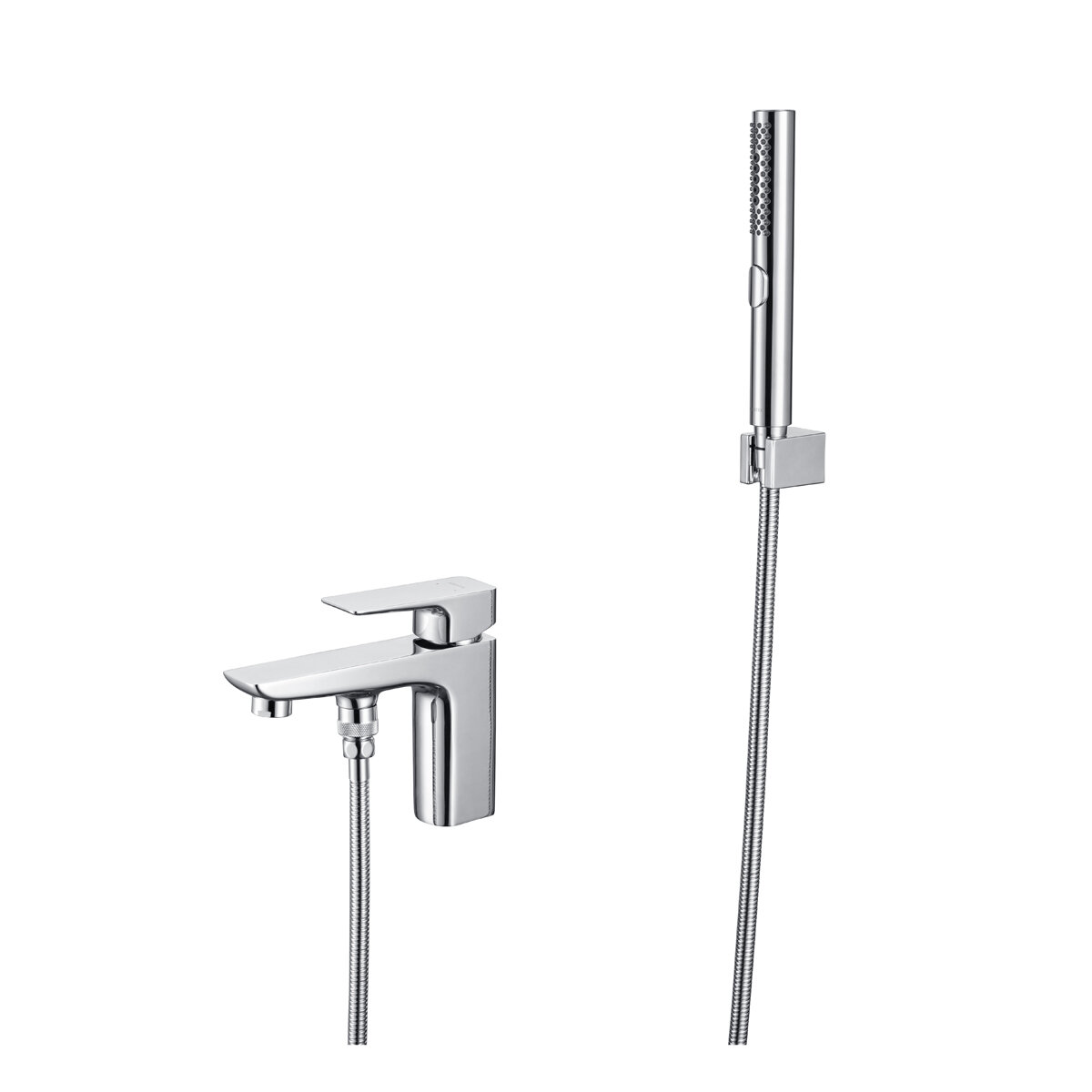 Смеситель Aquatek (Акватек) Вега (Vega) врезной на борт ванны на 1 отв. Хром AQ1044CR