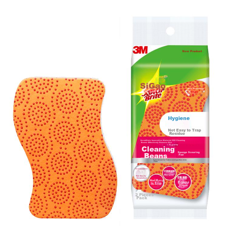 3M Scotch-Brite посудомоечная губка чистить подушка, обезжирение ткань, универсальная чистка кухни подушка, 12-пакет