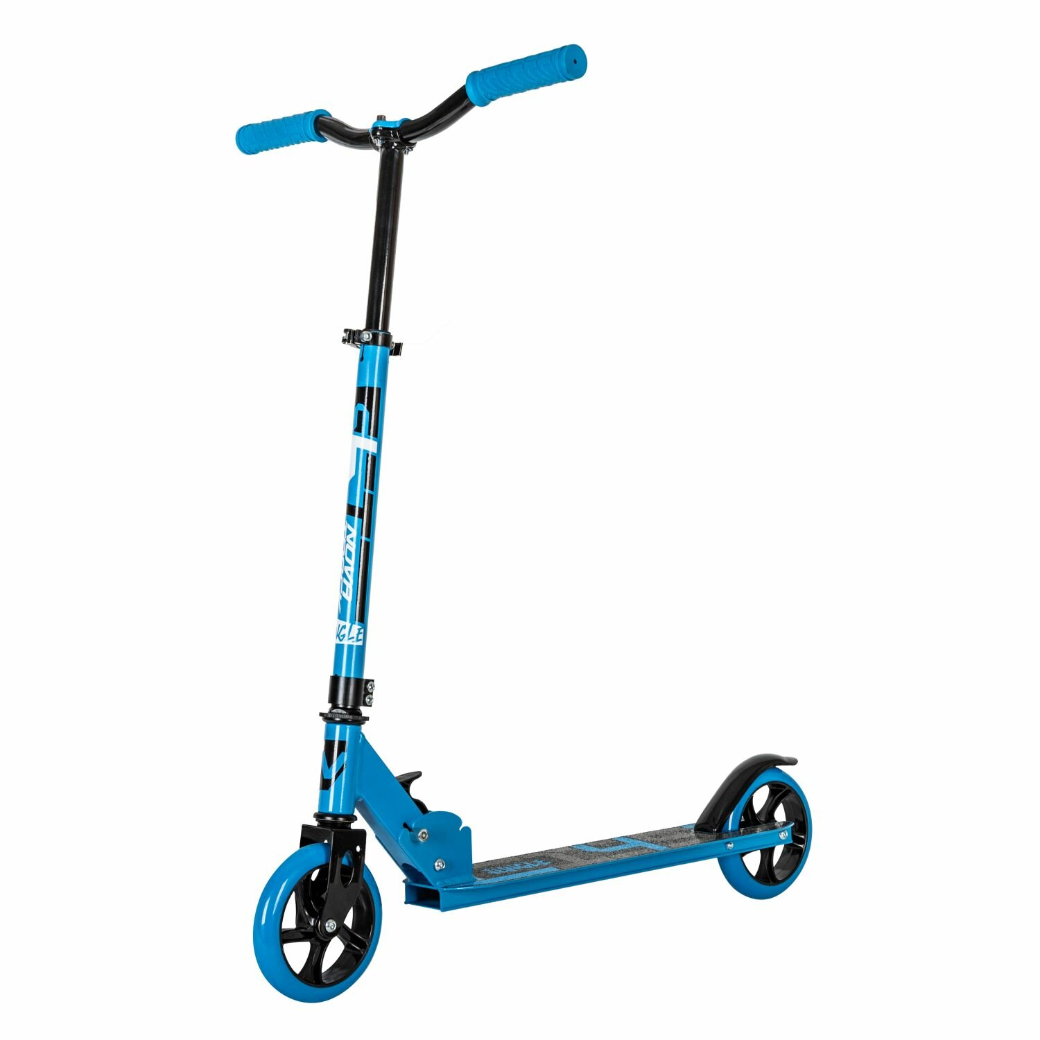 Самокат Novatrack Jungle 145 Alloy, для детей, до 50кг, полиуретан, складная рама