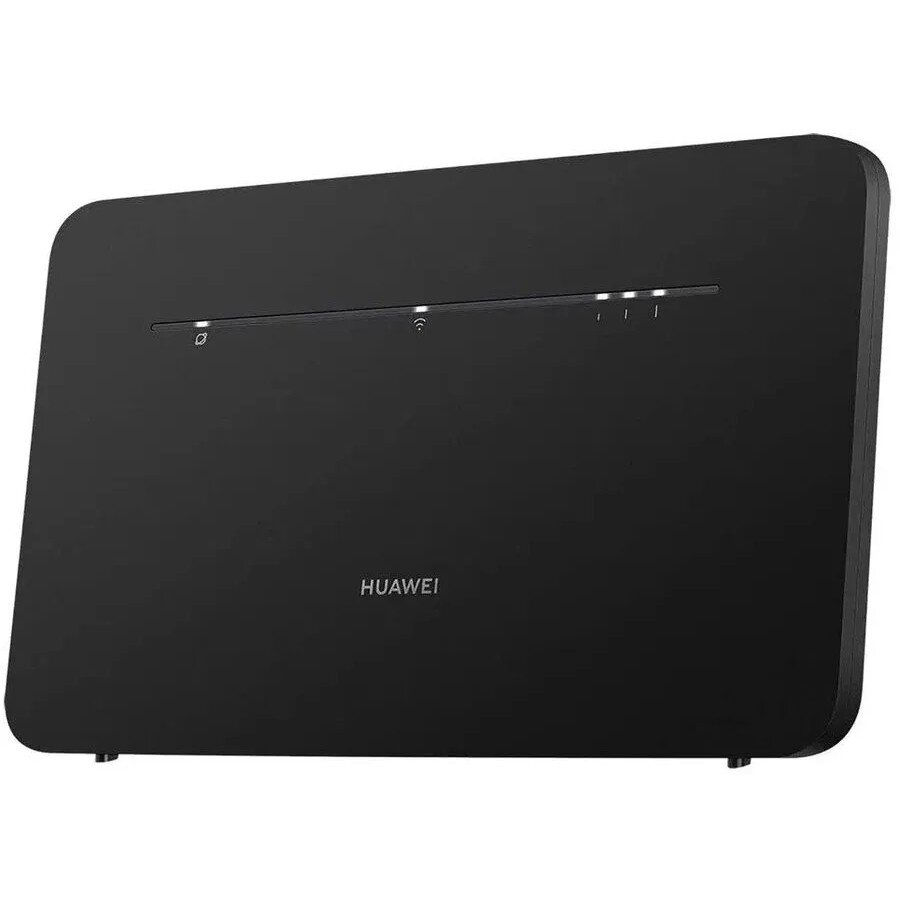 Маршрутизатор HUAWEI 51060HVA B535-232a Маршрутизатор 4G CPE 3 Wi-Fi 5 AC1300, LTE CAT7 300 Мбит/с Nano-SIM card slot, 1* LAN/WAN port GE, 3* LAN ports GE, BLACK