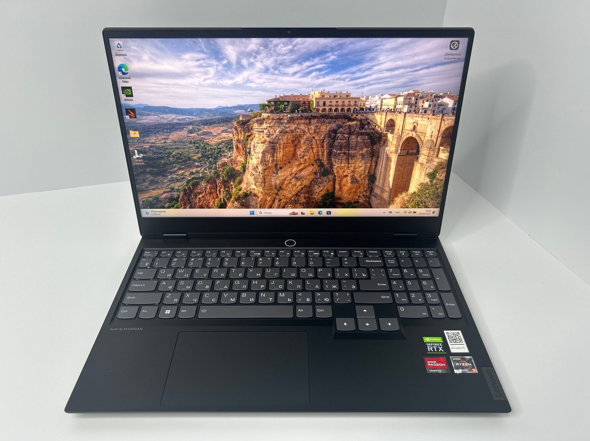 Ноутбук Lenovo Legion S7 15ACH6 (82K8001BRK) 15.6"/AMD Ryzen 7 5800H/RAM 16GB/SSD 1024GB/Nvidia RTX 3060 6GB/1920*1080/IPS 165Hz/DOS/Подсветка кл-ры: LED/Чёрный. Состояние: B1