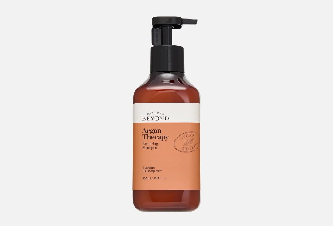 Восстанавливающий шампунь для волос Passion&Beyond Argan Therapy Repairing Shampoo, 500 мл