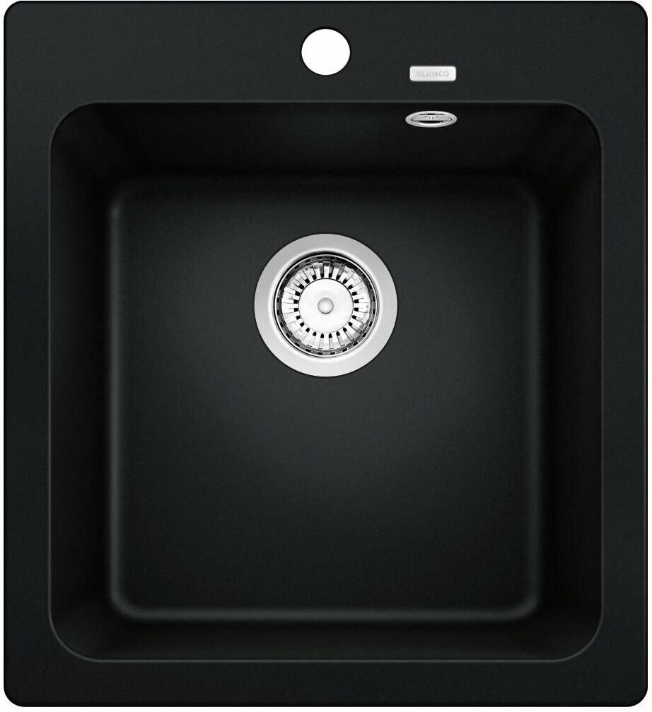 Кухонная мойка Blanco NAYA 45 черный Silgranit 526572