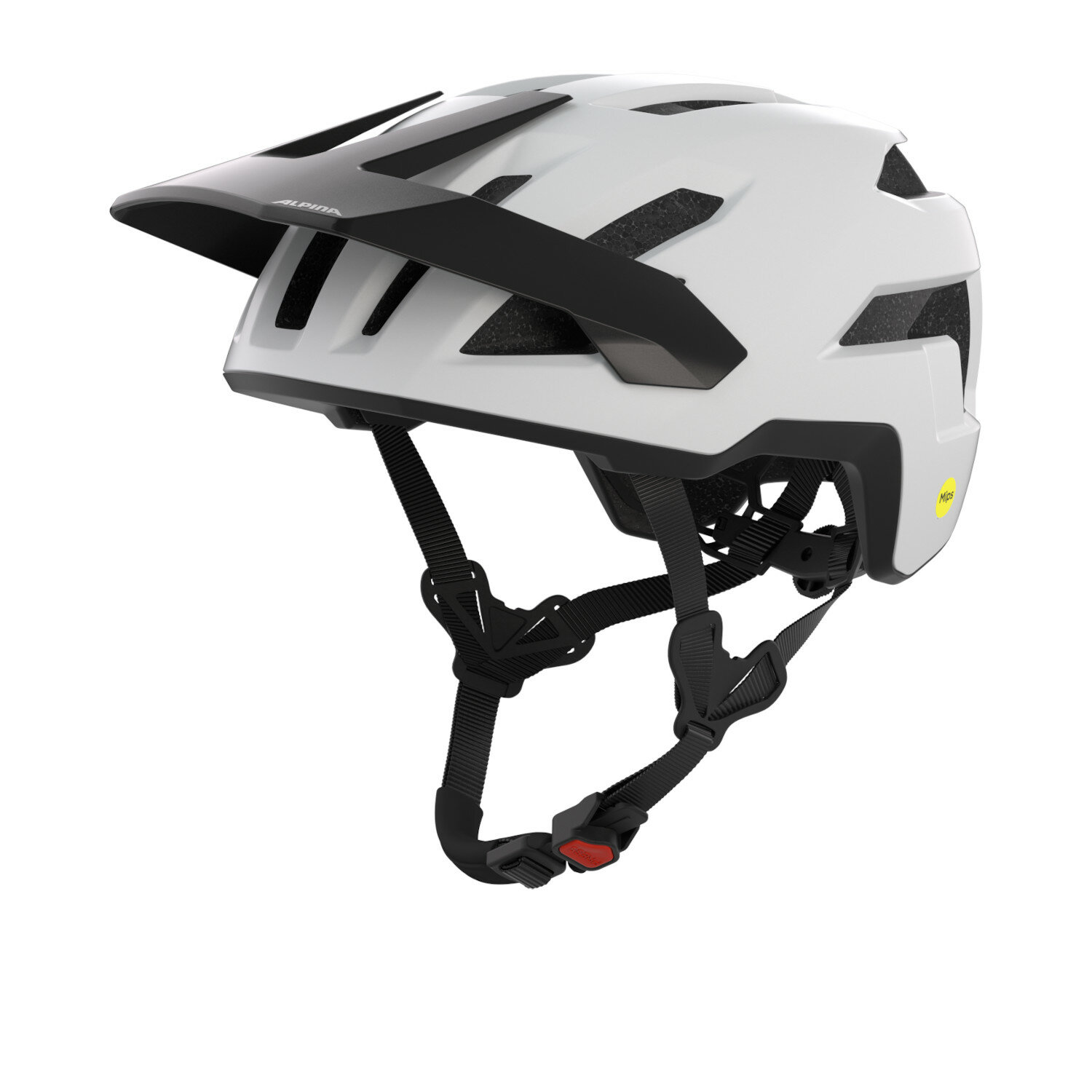 Велошлем ALPINA Taunus Mips White Matt (см:52-56)