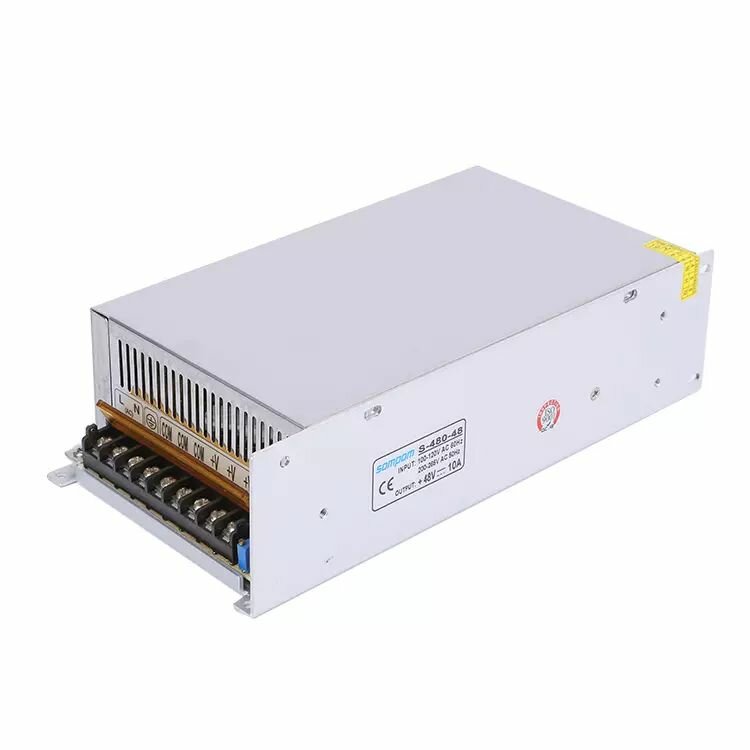 Блок питания 48V 10A 480W, источник питания S-480-48