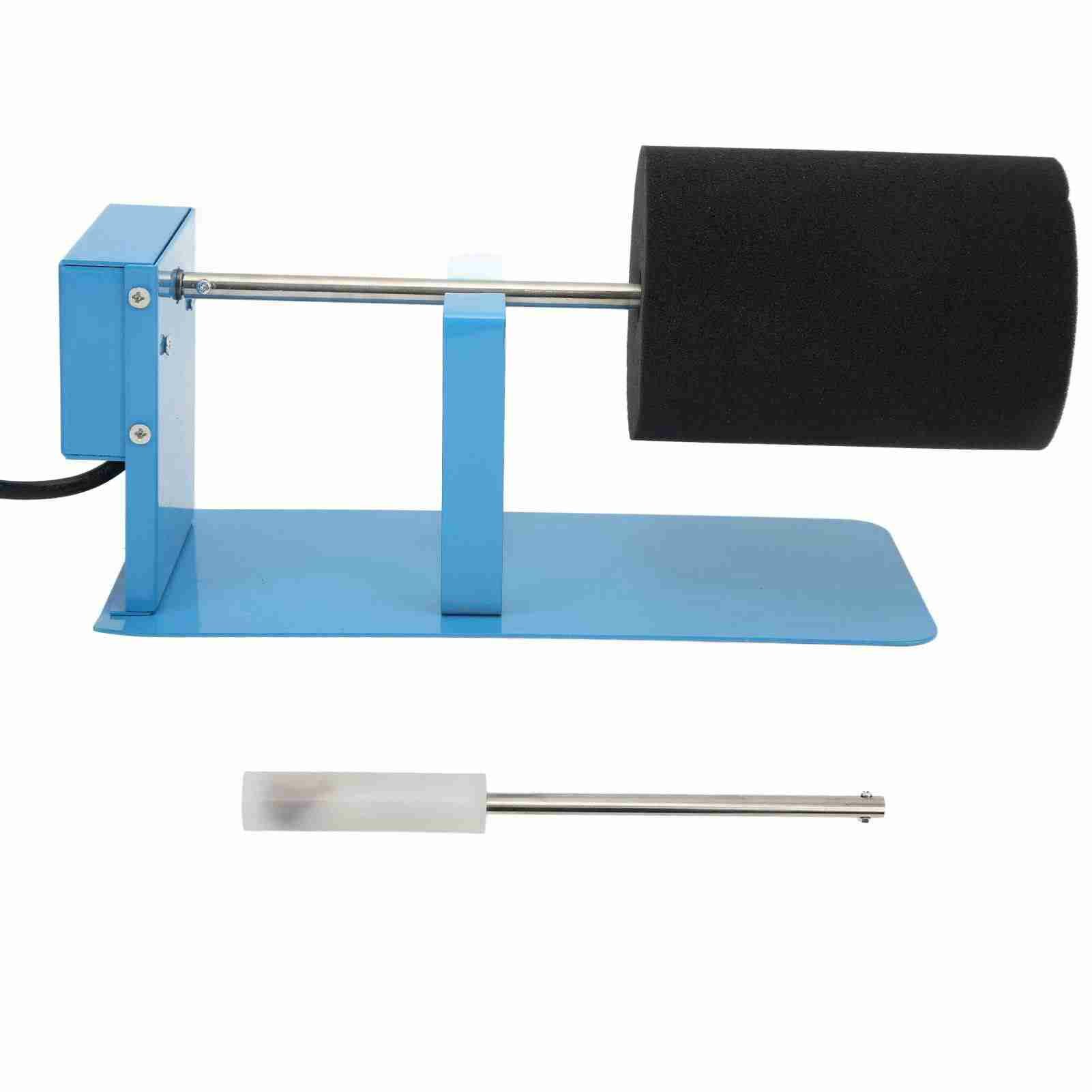 Лопатка для чашек, регулируемая, из пеноматериала, противоскользящая, тихая, устойчивая, из алюминиевого сплава, синяя, самодельная, губка для яичной скорлупы, вилка 220 В от Великобритании