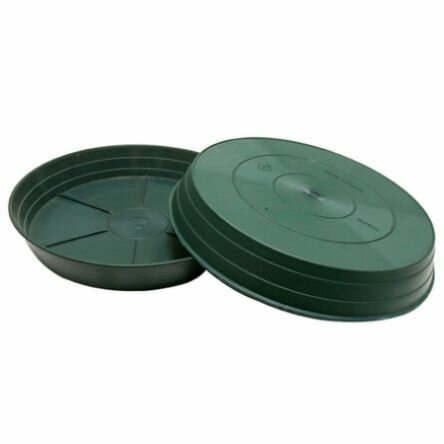 Глубокий поддон под горшок 20 см