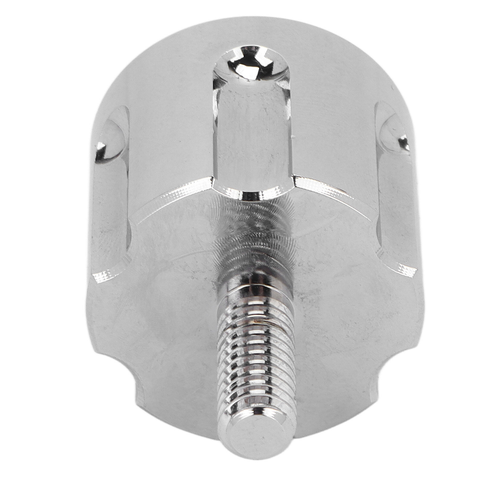 Универсальный металлический болт для заднего сиденья, комплект гаек, нержавеющие, высокопрочные аксессуары для мотоциклов, серебристый