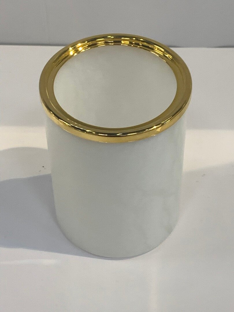 Стакан настольный WINDISCH ALABASTER 91811O золото 75x105