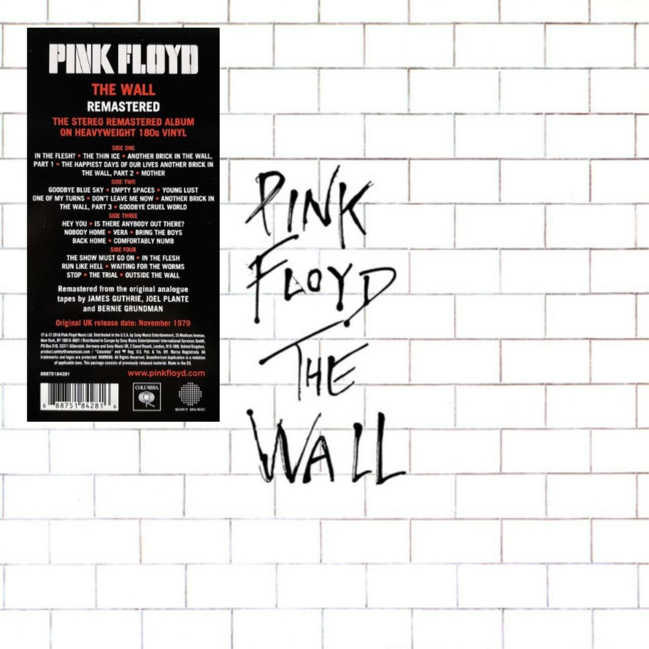 Виниловая пластинка Pink Floyd - The Wall (Repress 2025)
