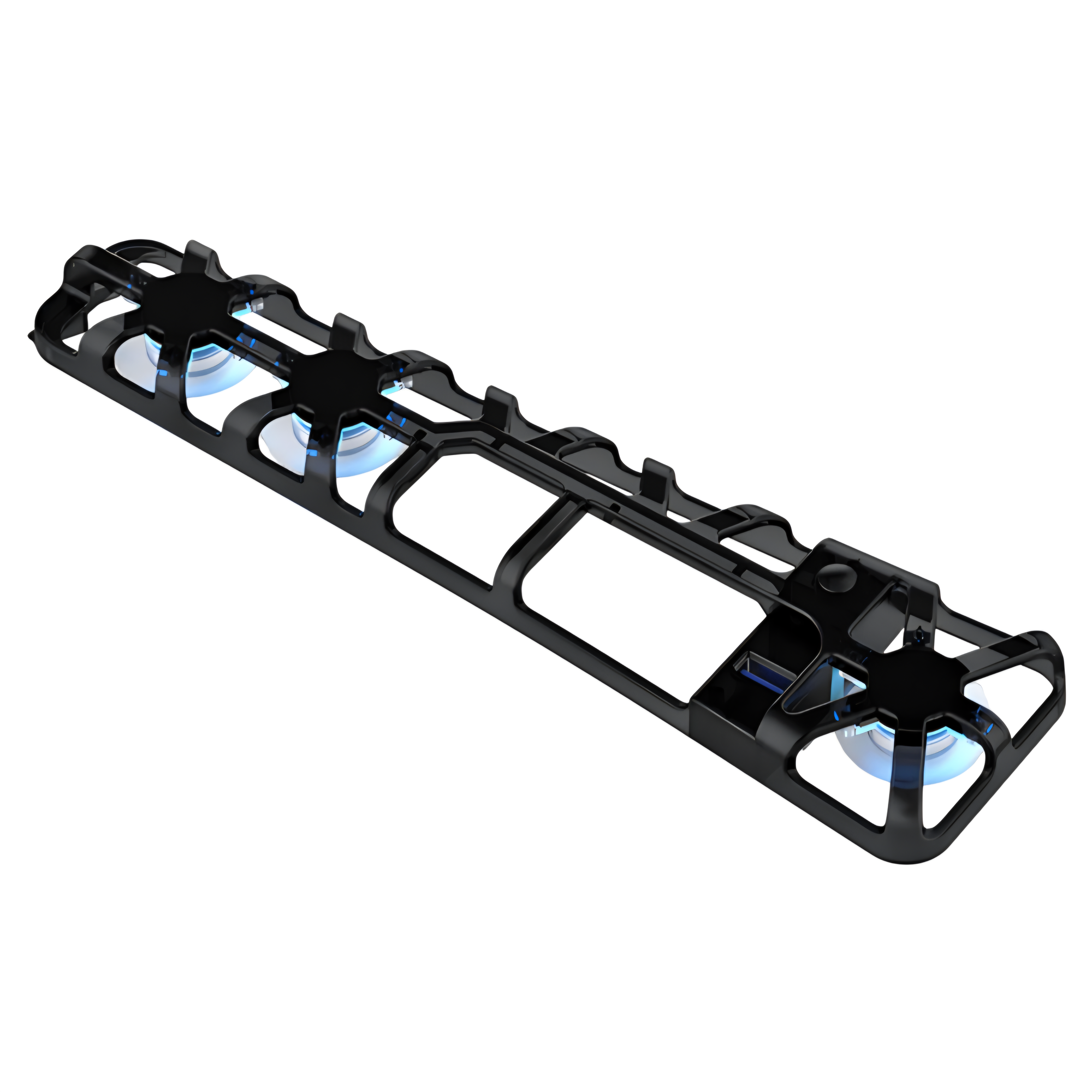 Система охлаждения DOBE для консоли Sony Playstation 5 PRO (PS5 PRO) с синей подсветкой (черный)