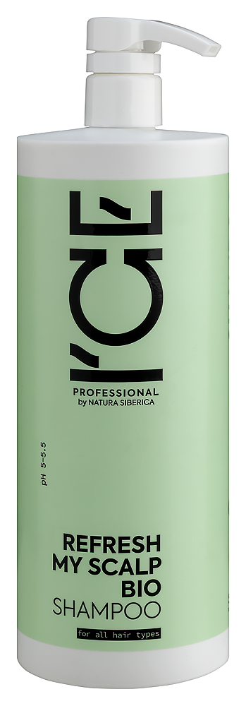 Natura siberica ice professional шампунь для всех типов волос детокс 1000 мл