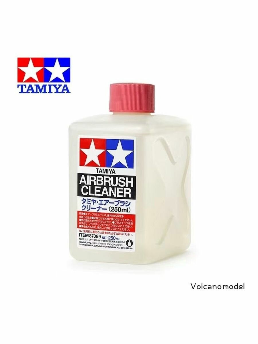 Очиститель для аэрографа Tamiya TM-87089, для всех видов аэрографов, 250мл