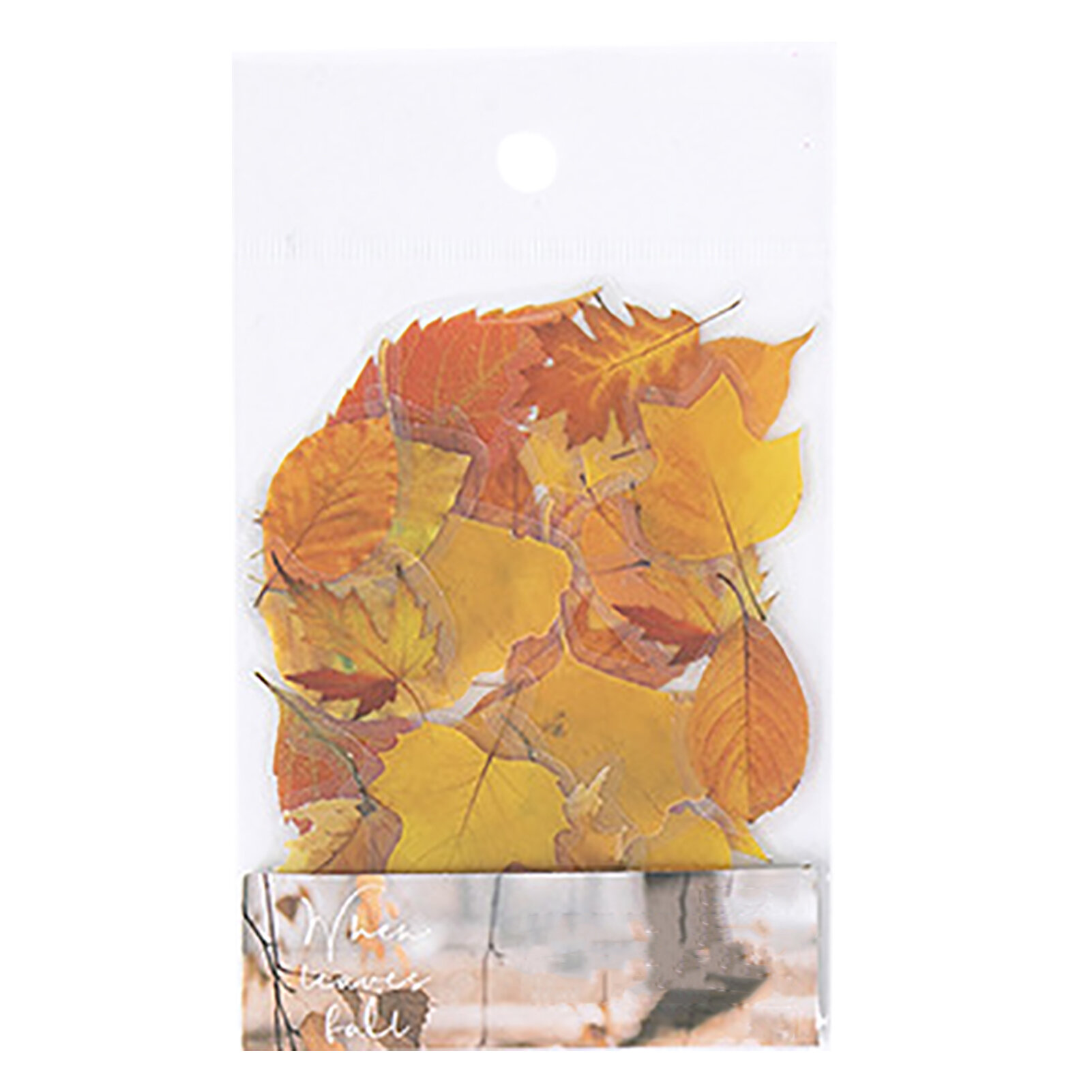 Наклейки для вырезок из листьев, декоративные, домашние, осенние, для скрапбукинга, журнала, фотоальбома, 40 шт
