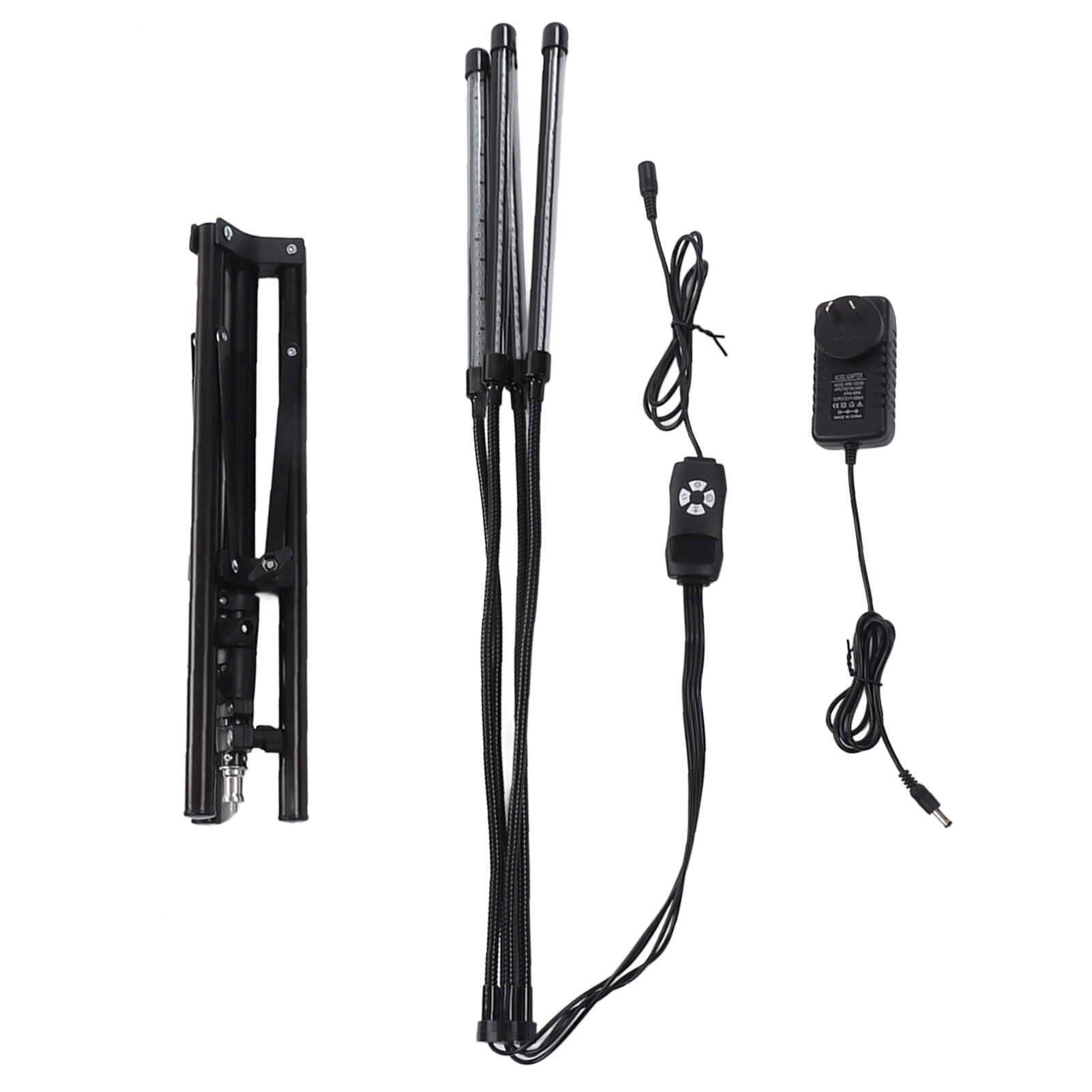 Инфракрасная терапевтическая лампа, 4 головки, 660/850 нм, таймер, регулируемый кронштейн