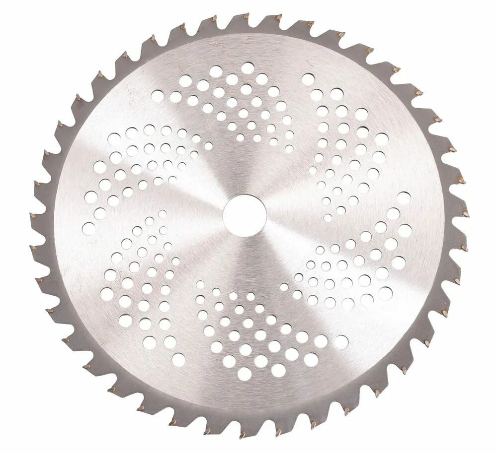 Диск для триммера Энергопром GT-20BM "цепь бензопилы", серебристый, 25 см