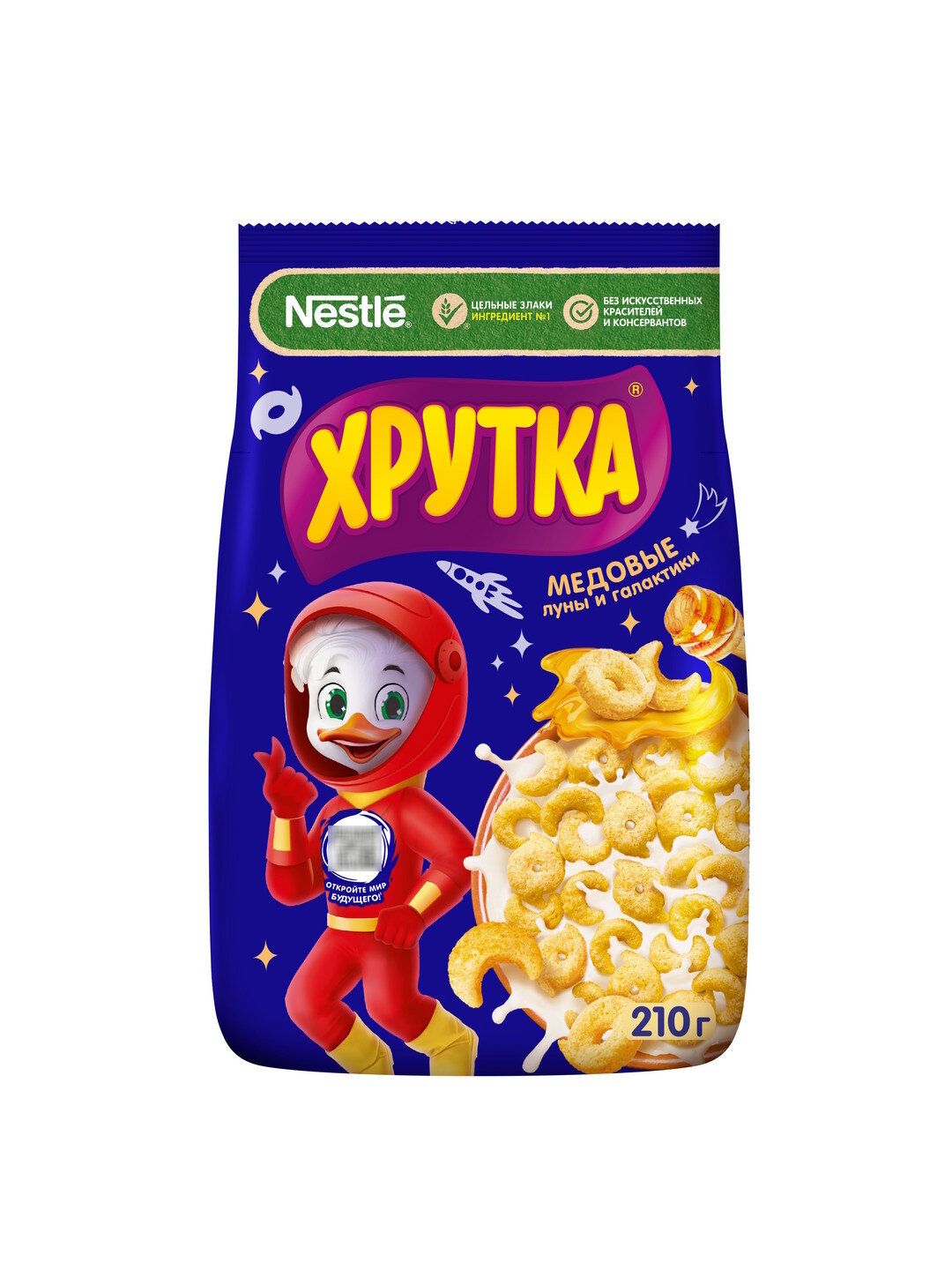 Готовый завтрак "Хрутка" медовые луны и галактики 210г