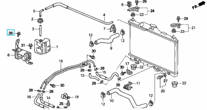Болт-шайба 6х12; Артикул Honda: 934030601208 (Оригинал)