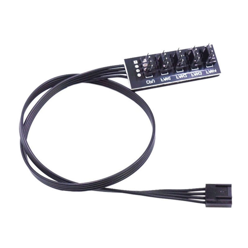 Корпус компьютера концентратор вентилятора one point five pwm вентилятор 4Pin регулятор температуры one for four-одна точка пять