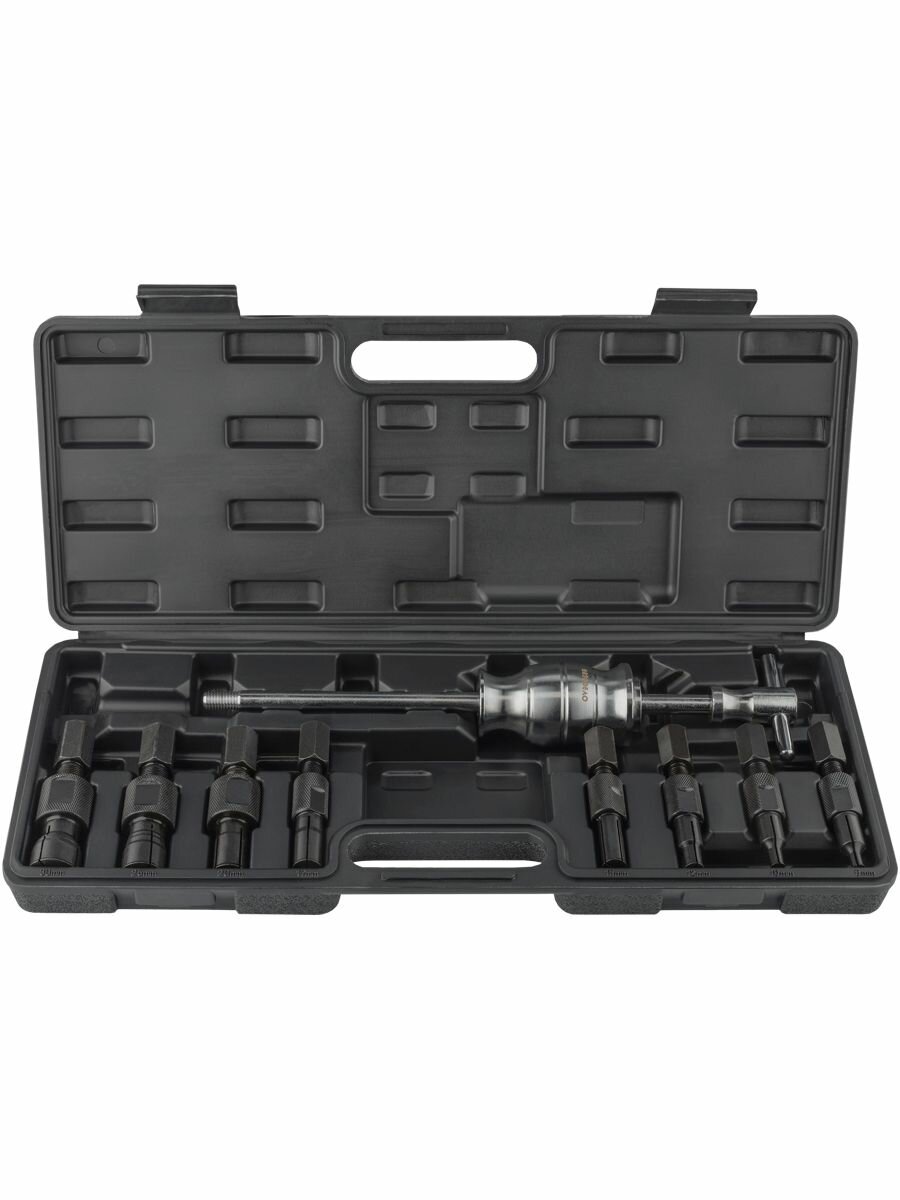 Набор съемников подшипников цангового типа 9 пр. (8-32 мм), АвтоDело (44609)