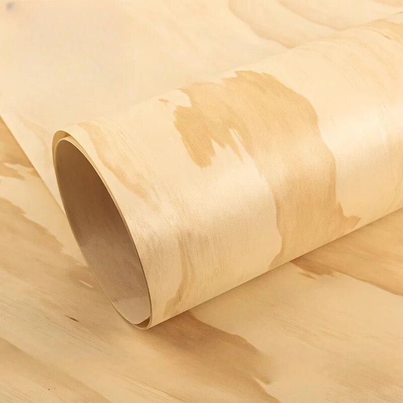 Натуральный новозеландский сосновый шпон, вращающаяся декоративная панель из древесного зерна для DIY мебели/настенных самоклеящихся панелей для отелей