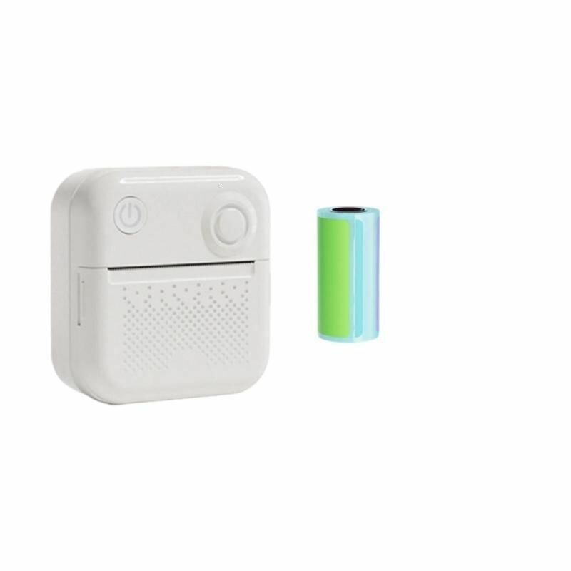 D3 Портативный принтер этикеток для дома и офиса с мобильным приложением, Белый