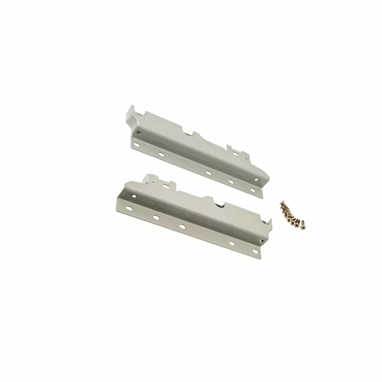 Соединитель задней стенки ящика ДСП д/2х рейлингов DTC Dragon Box серый (L+R) 1 ком.