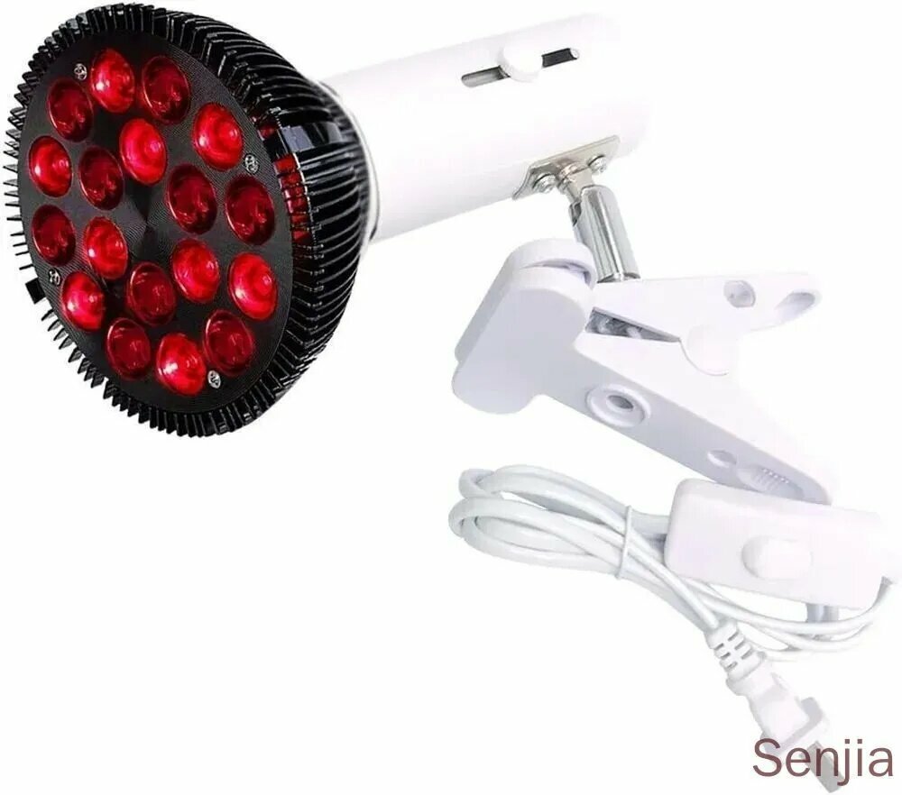 Elife инфракрасная лампа светодиодная для лечения обогрева и световые стойки,9 шт 660 нм красного цвета и 9 шт 850 нм ближнего инфракрасного для ухода за кожей подарочный набор для женщин-.