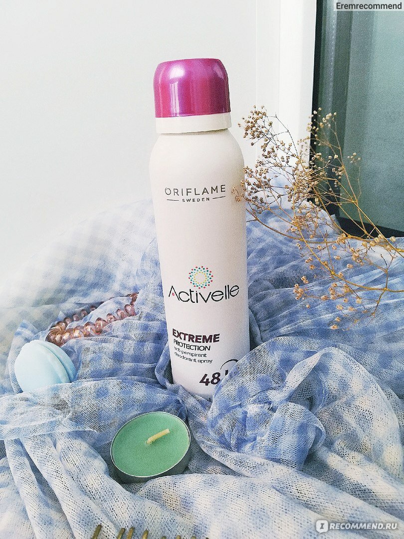 Спрей дезодорант-антиперспирант для экстремальной защиты Activelle
